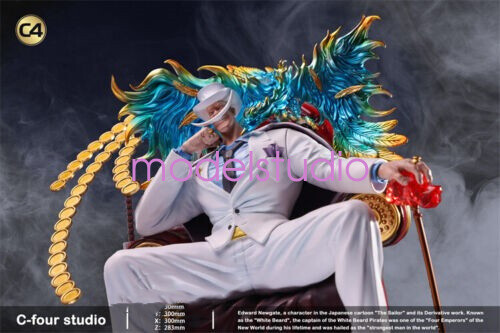 C4 Studio One Piece Edward Newgate Resin Statue Pre-order Macro ...