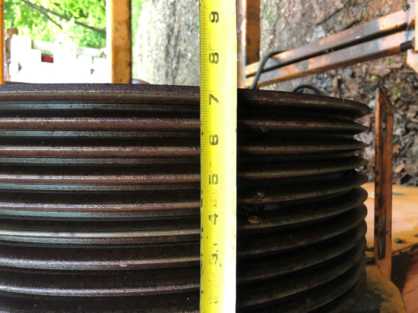10 Groove Pulley 21.25 Diameter Sheave Brownnig | eBay