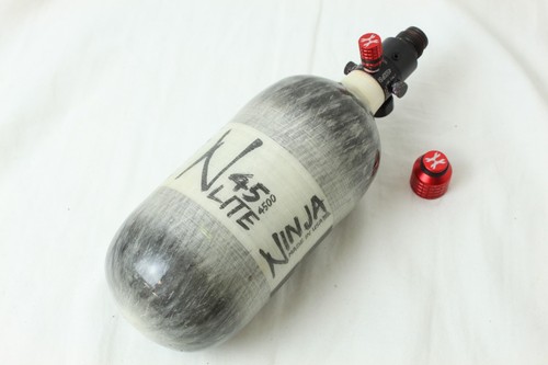 Ninja 45/4500 psi HPA compressed air Carbon paintball tank | eBay