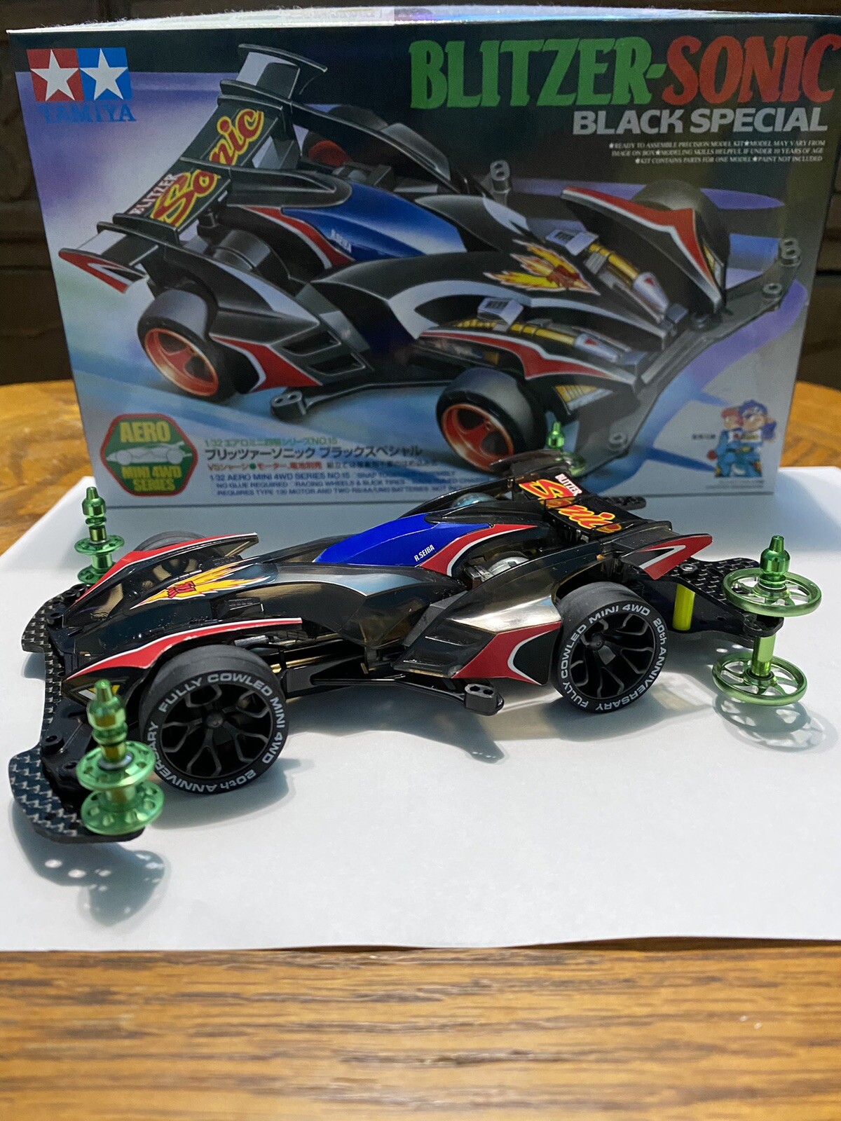 Tamiya Mini 4wd Blitzer Sonic Black Special 1/32 | eBay