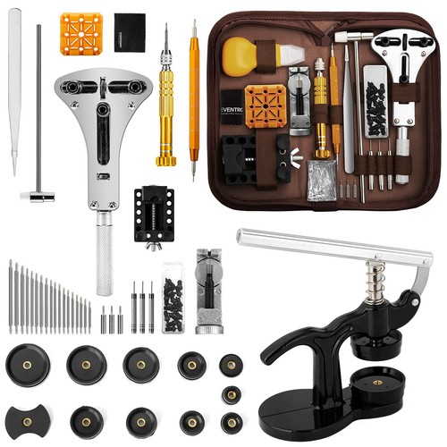 【Combination Version】Eventronic Watch Repair Tool Kit + Watch Pres | eBay