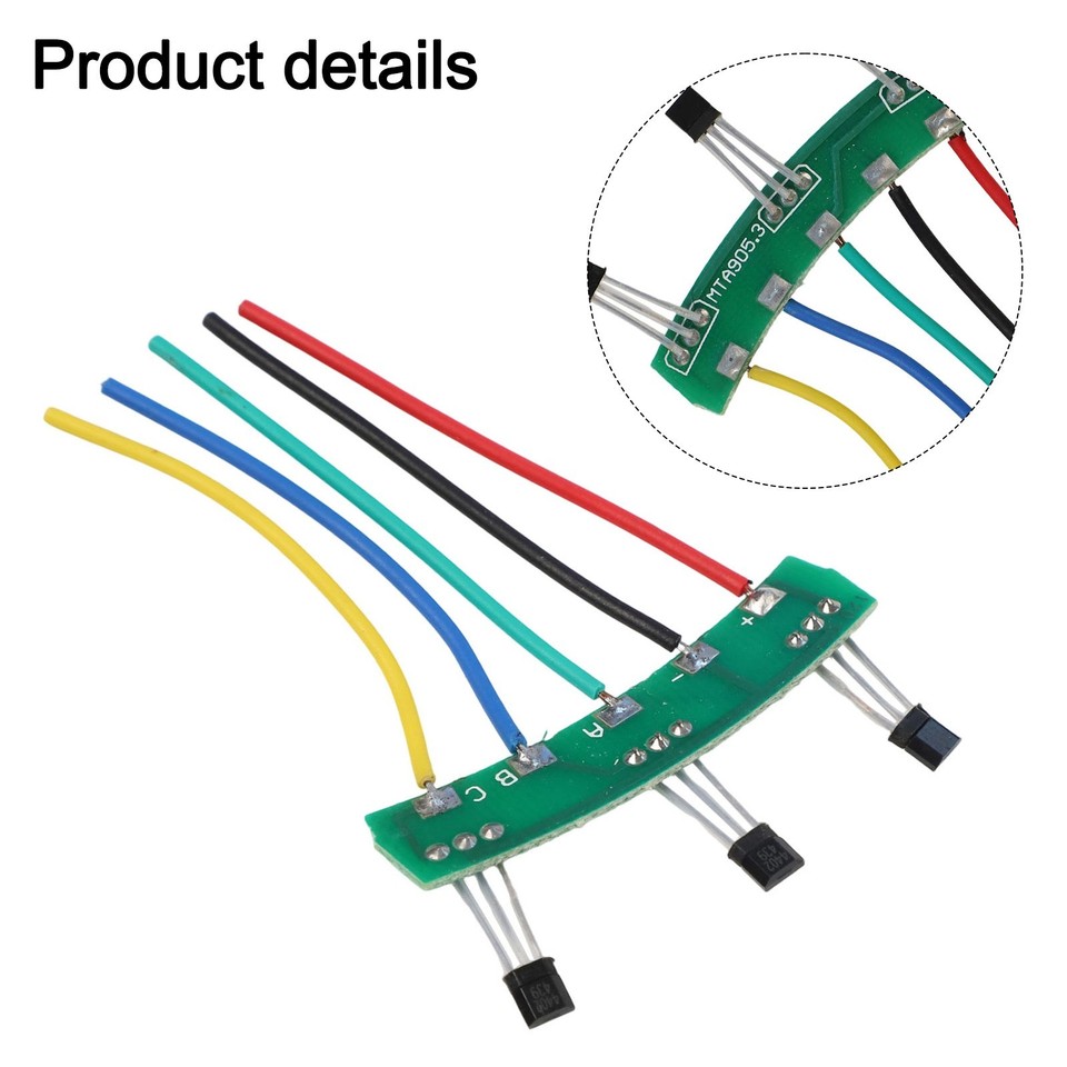Electric Motor Replacement Part Hall Sensor PCB for 120 Degrees Series ...