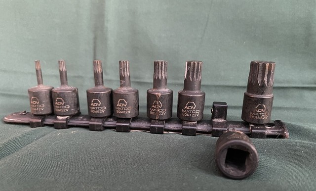 Matco Tools T20-t55 Drive Torx Set SBPTX9V for sale online | eBay