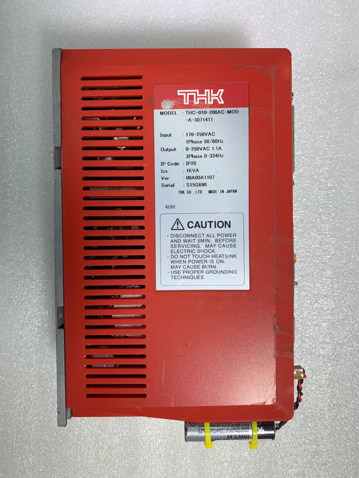 THK THC-010-200AC-MOD-A-3071411 Linear Actuator Controller | eBay