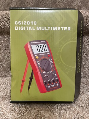CSI2010 Digital Multimeter Meter PC Connect AC/DC Voltage Auto Manual ...