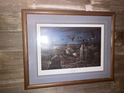 Terry Redlin Night Flight Ducks Unlimited Wildlife Art Print Signed | eBay