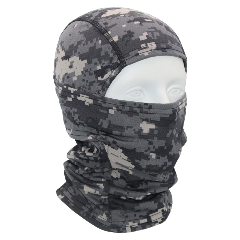 Tactical Camouflage Balaclava Hood Face Mask Breathable Motorcycle Face ...