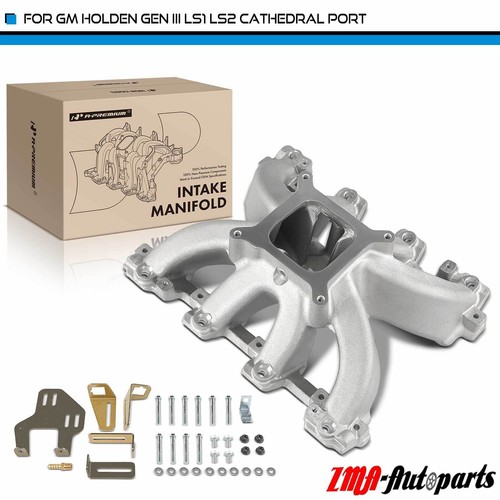 Inlet Intake Manifold for GM Holden Gen III LS1 LS2 Cathedral Port EFI ...