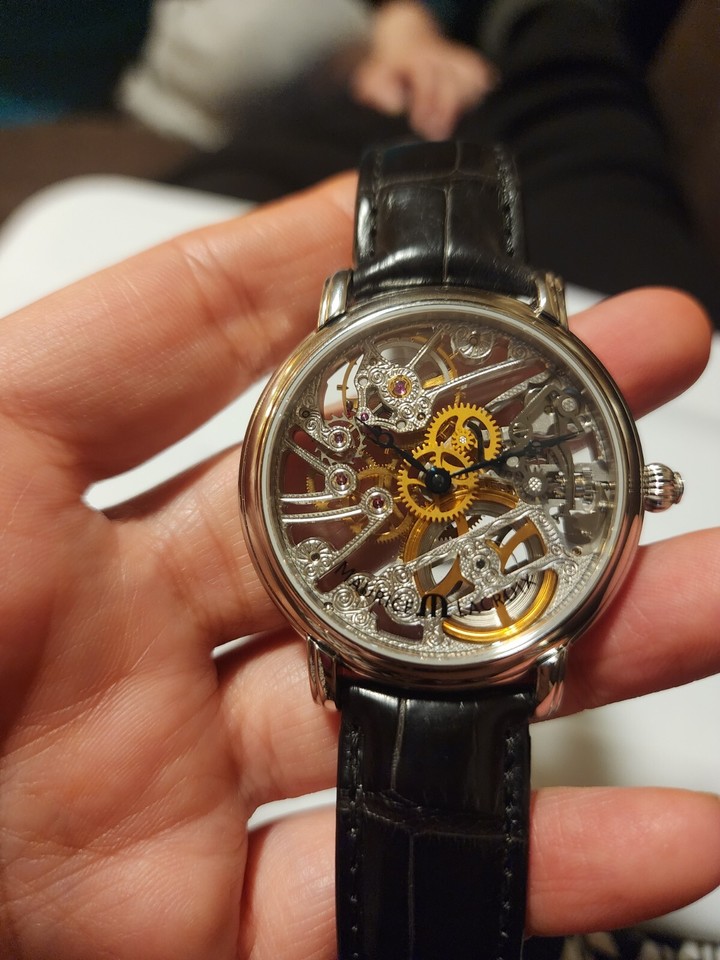 Maurice Lacroix Squelette Masterpiece Skeleton Dress Watch Automatic ...