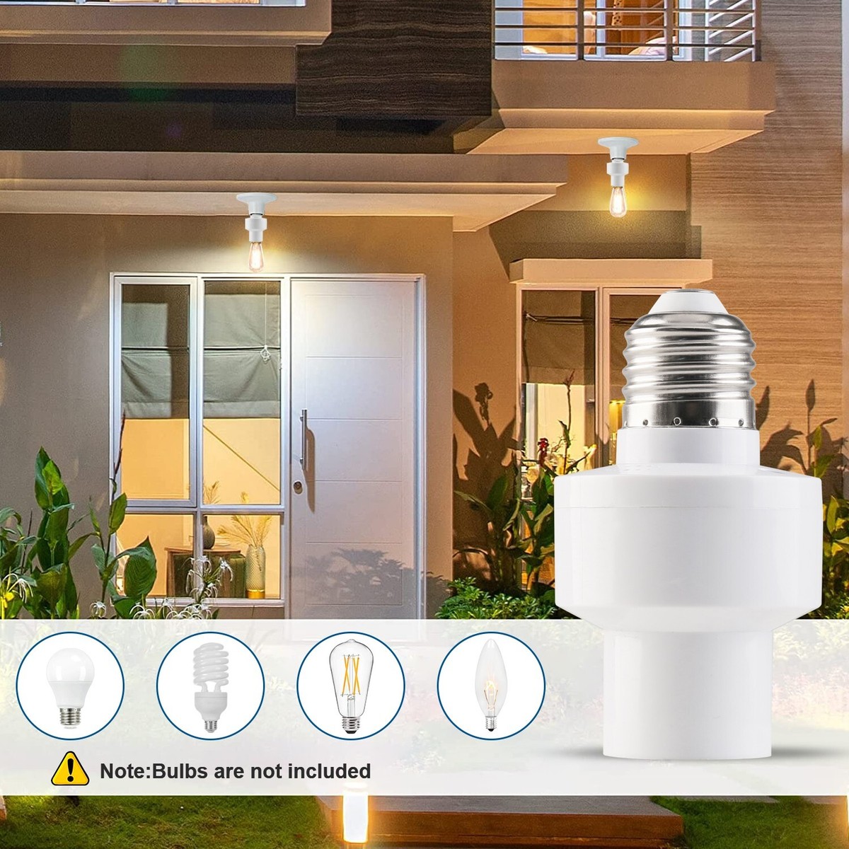Wireless Motion Light Socket Adapter Light Socket Motion Sensor