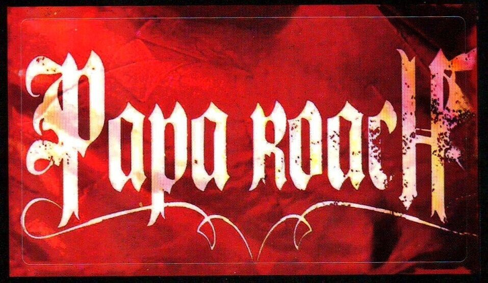 PAPA ROACH F.E.A.R. Ltd Ed RARE Tour Poster +BONUS Sticker! Ego Trip ...