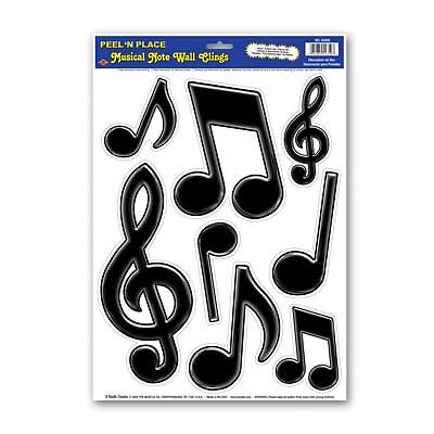 Musical Notes Peel 'N Place | eBay