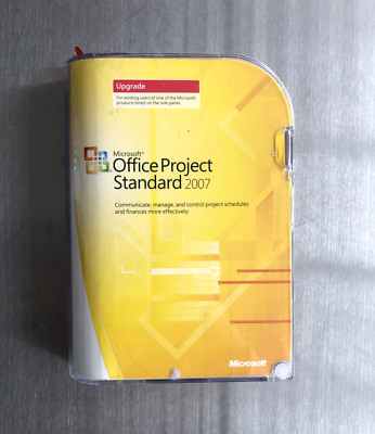 Microsoft Office Project Standard 2007 Upgrade | eBay