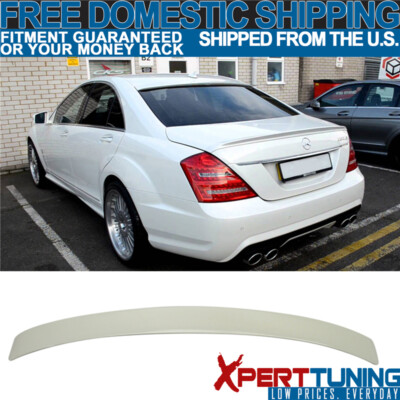 Fit For 2007-13 Benz S-Class W221 L Style #650 Painted Roof Spoiler | eBay