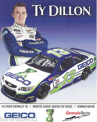 2017 TY DILLON "GEICO W/DRIVING SUIT" #13 NASCAR MONSTER ENERGY CUP ...