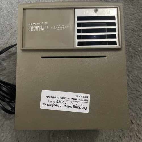 Vintage Sawyers View-Master 30 Standard Projector Works! Retro! | eBay