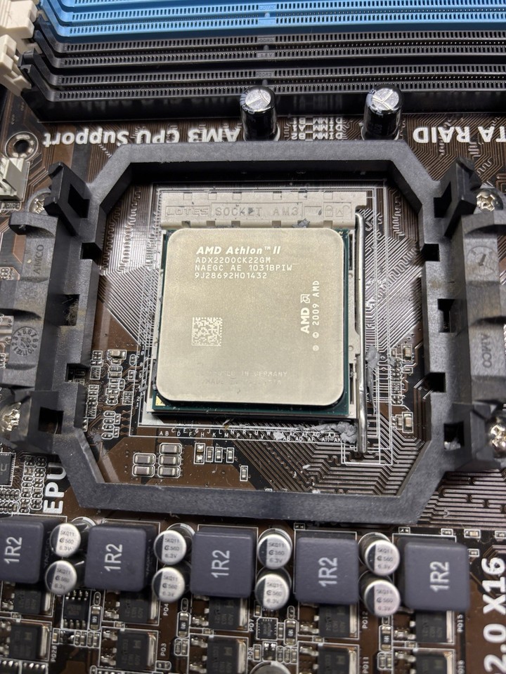 ASUS M4A78LT-M/CM1630/DP_MB SOCKET AM3 MOTHERBOARD W/ Memory CPU Fan | eBay