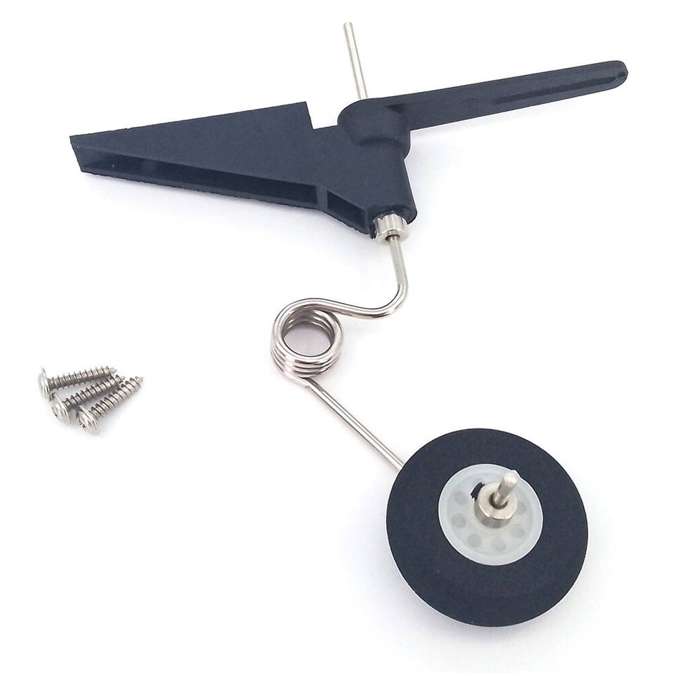 60-120 Size RC Airplane Tail-Wheel Tail wheel Bracket Assembly 30mm ...