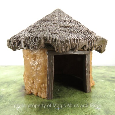 Jungle Shrine ~ SHRINE KEEPER'S HUT Pathfinder D&D 4d Setting miniature ...