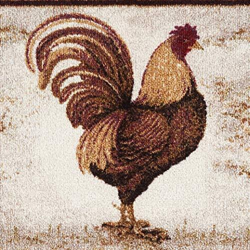 Brumlow Mills Tall Rooster Kitchen Rug 20in by 44in Brick for sale ...
