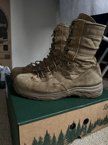 Danner USMC Reckoning Hot 8" Coyote Military Boot Men's 10.5 EE Combat ...