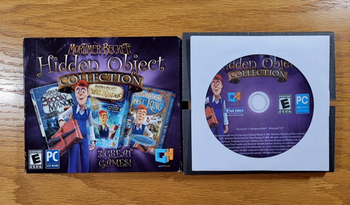 Mortimer Beckett : Hidden Object Collection (2010, PC CD-Rom Disc with ...