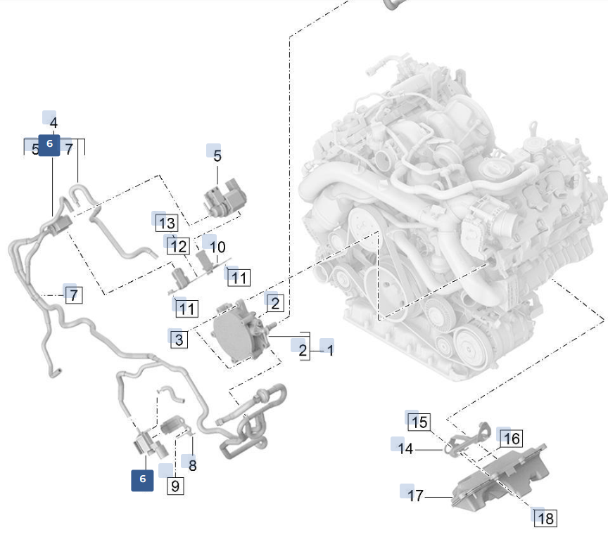 PORSCHE MACAN 95B.2 Pressure Converter PAC906609 NEW GENUINE | eBay UK