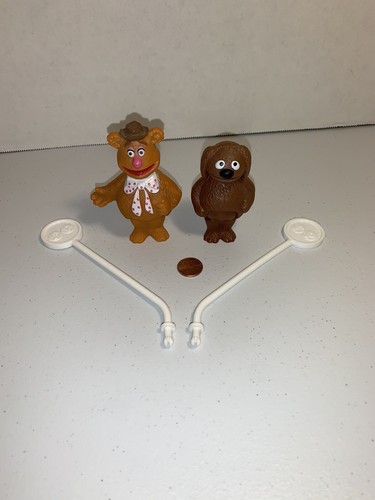 Rowlf And Fozzie Muppet Show Players Stick Puppets FREE SHIPPING | eBay