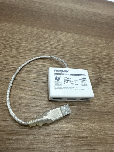 Rock Band USB 2.0 4 Ports USB Hub Model No. HU2K41N2 Nintendo Wii, Xbox ...