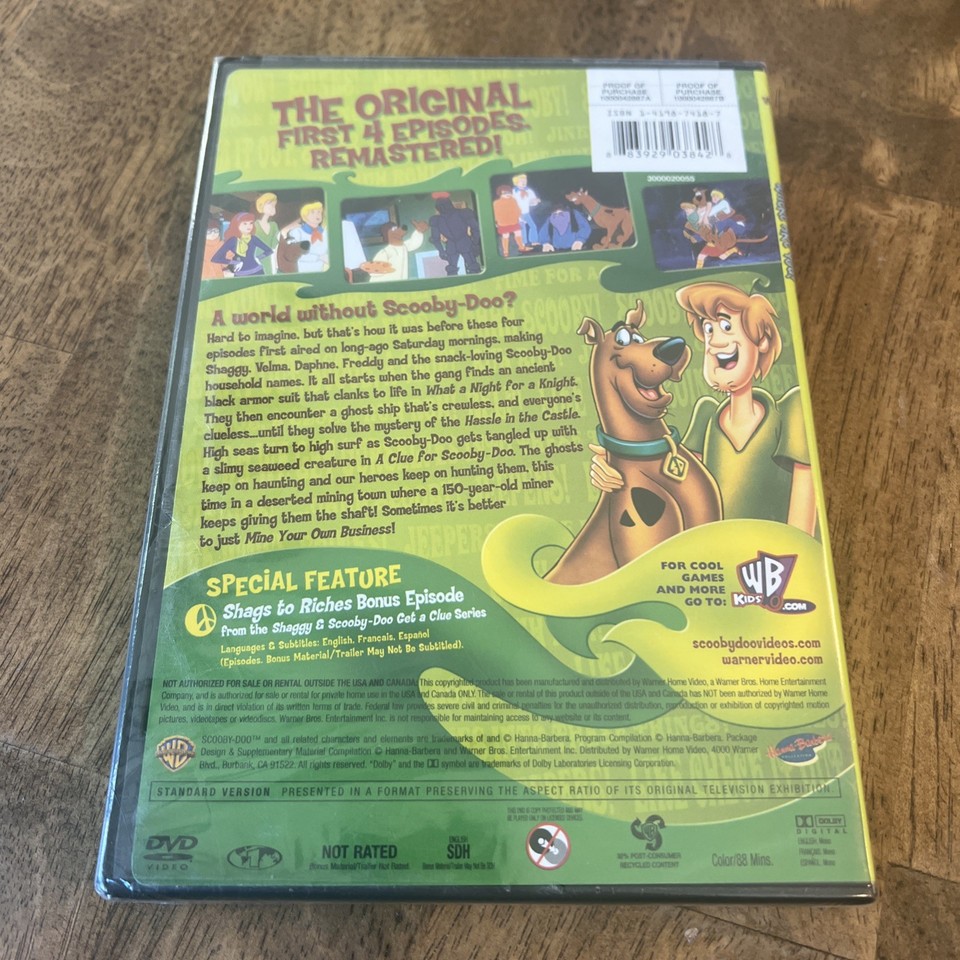 Scooby-Doo, Where Are You! Volume 1 - A Monster Catch - DVD - NEW ...