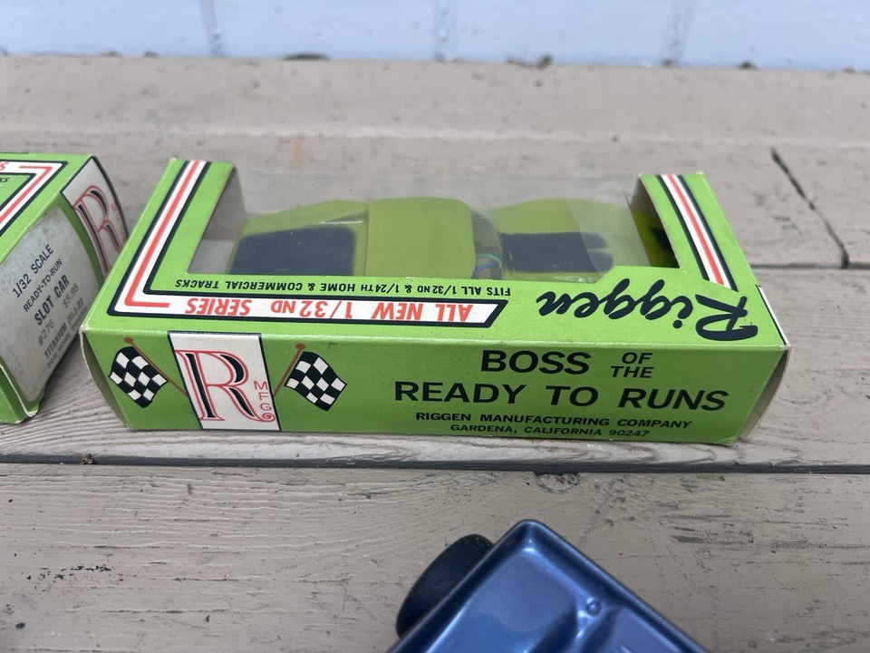 Vtg Riggen Box Beetle Vw Super Vette Slot Car Lot Hot Rod Parts ...