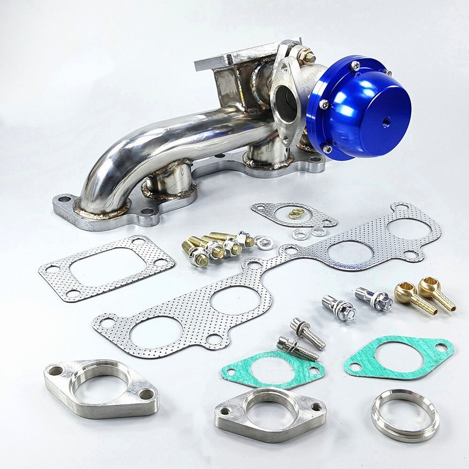Turbo Exhaust Manifold Header For Toyota 2RZ-FE 3RZ-FE 2.7L+F38 38mm ...