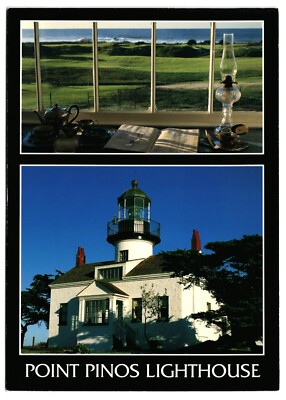 Postcard Point Pinos Lighthouse Pacific Grove California | eBay