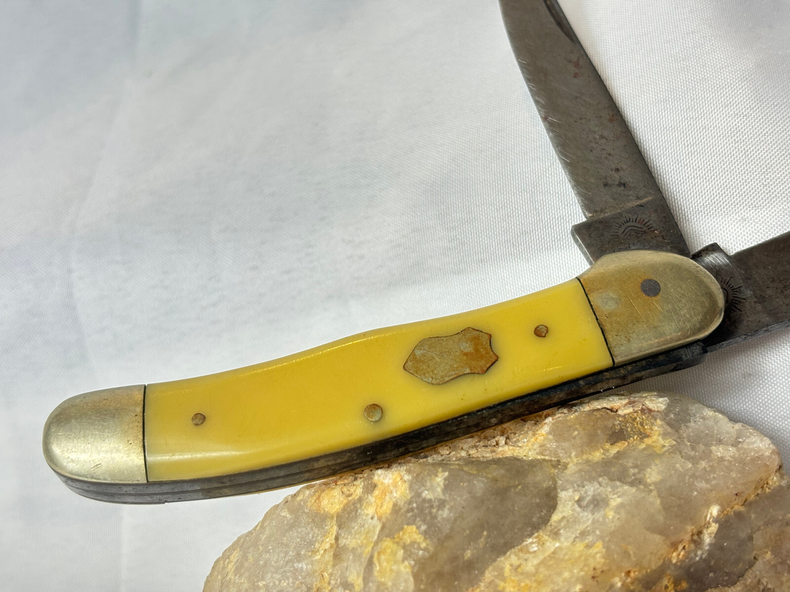 Vtg German Eye Knife Carl Schlieper Eye Brand Two Folding Blade Pocket ...