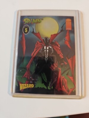 Spawn & Al Simmons #5 Promo Chromium Trading Card - 1996 Wizard Image Comic | eBay
