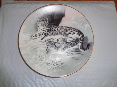 Knowles - "The Snow Leopard" Collectible Plate - China's National ...