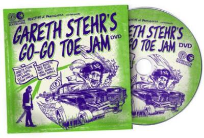 Gareth Stehr's Go-Go Toe Jam DVD Movie skateboarding team tour tricks w ...