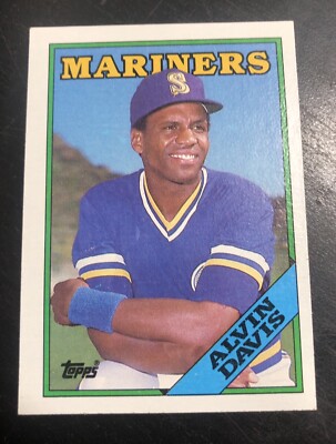 1988 Topps Seattle Mariners Baseball Card #785 Alvin Davis | eBay