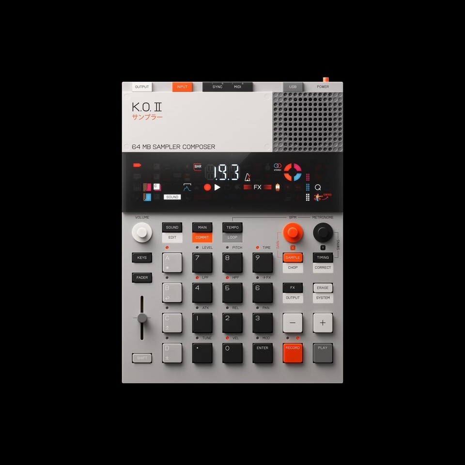 Teenage engineering EP-133 K.O. II Portable Sampler Composer SEALED ...