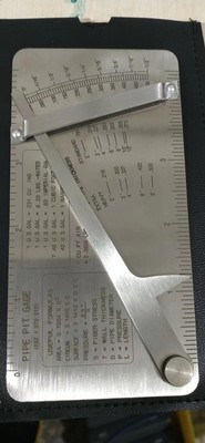 Inspection Gauges - Pipe Pit Gage