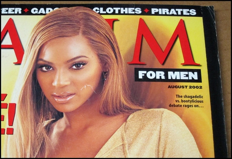 August 2002 Maxim Magazine Beyonce Austin Powers Steven Tyler Asia ...