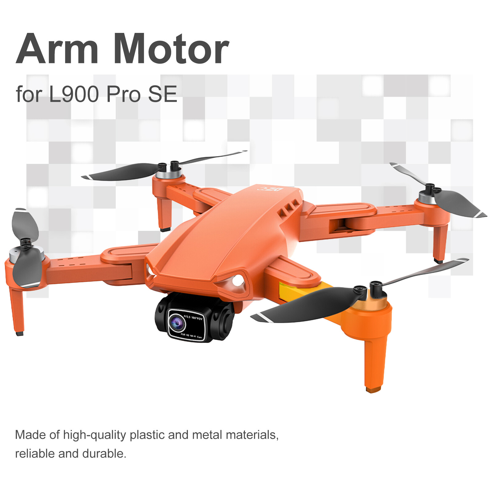 Mini Arm RC Drone Quadcopter Motor Arms Replace for L900 Pro SE (Orange ...