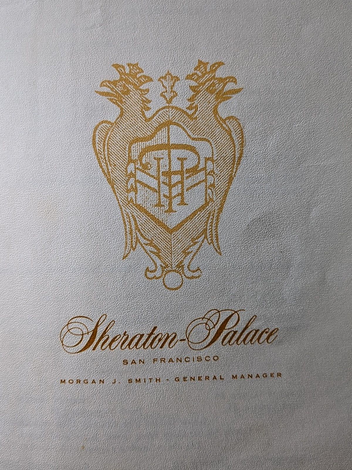 Sheraton Palace Hotel San Francisco CA Garden Court Restaurant Dinner ...