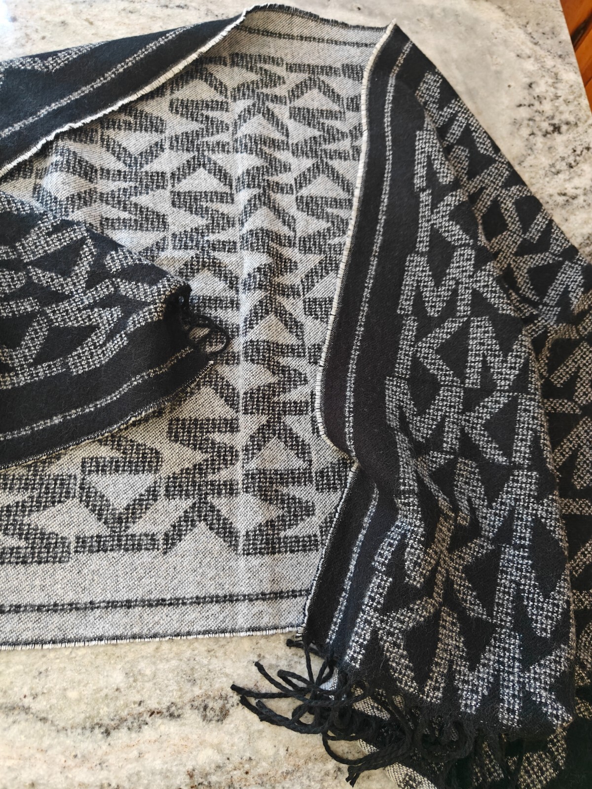 NWT Michael Kors Signature MK Logo Jacquard Cape Wrap/Scarf 2 Color ...
