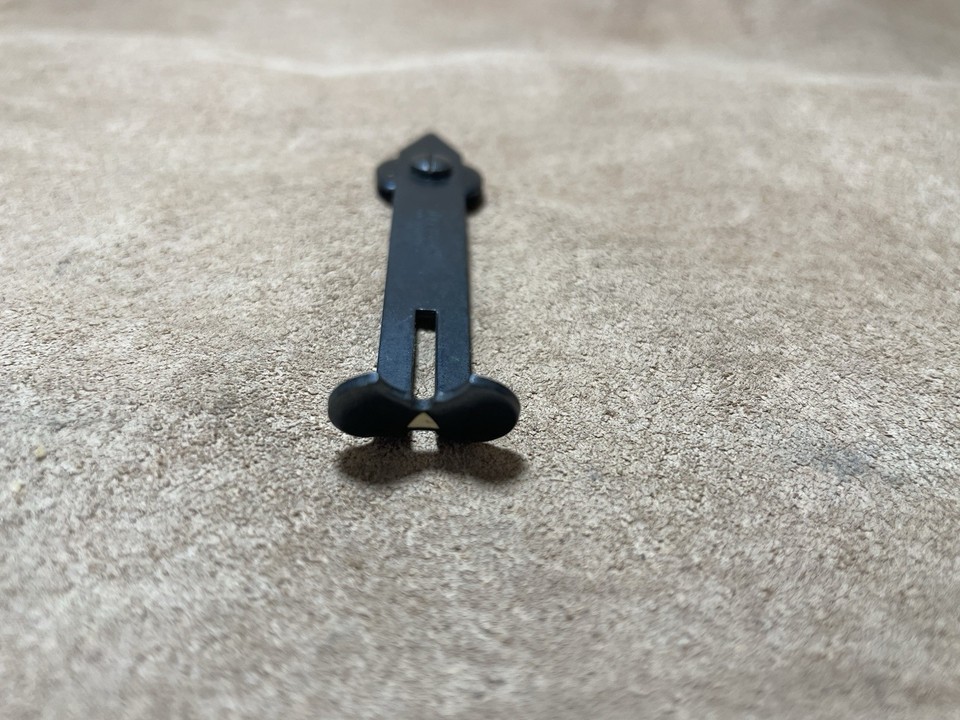 Vintage Marble's Semi Buckhorn Rear Sight 3/8" Dovetail White Diamond ...