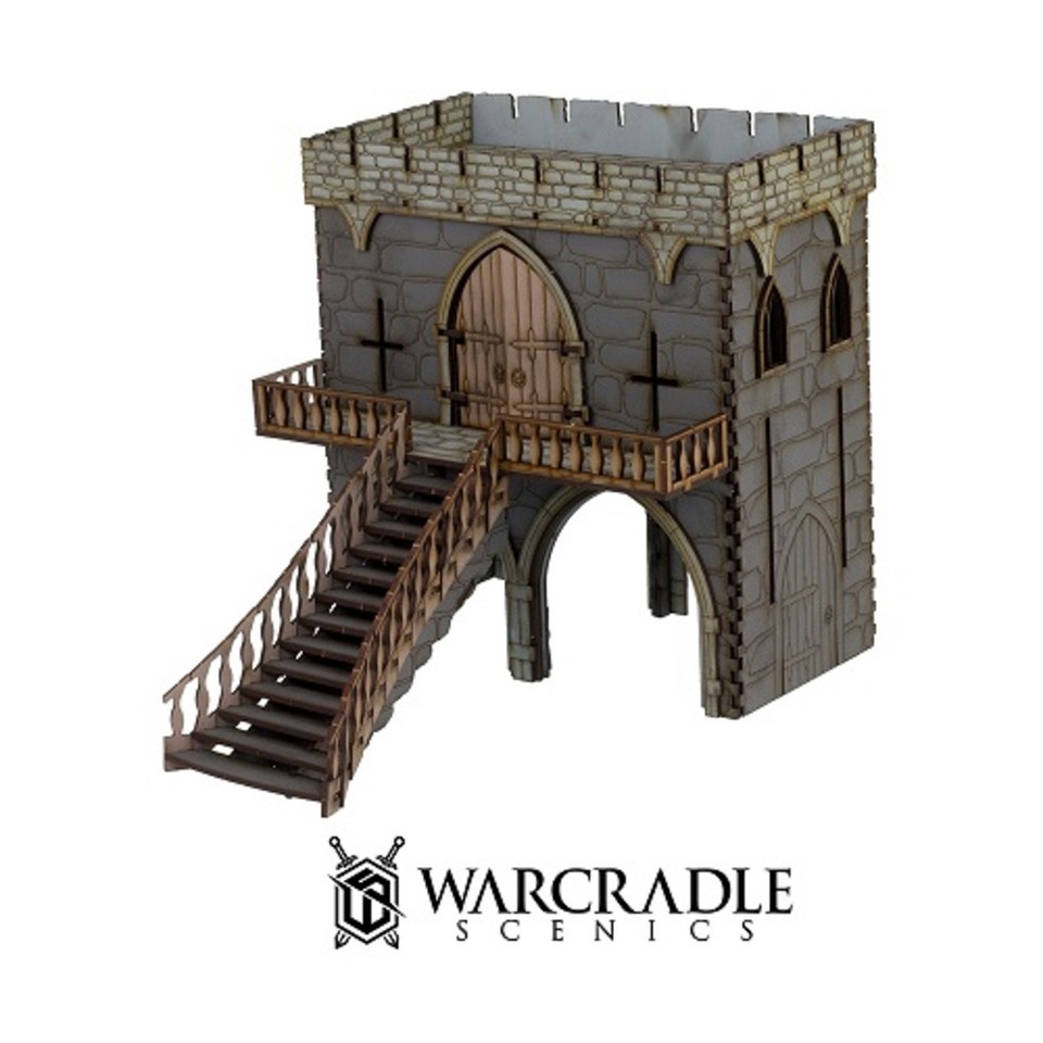 Warcradle Terrain 28mm Castle Set SW (New) | eBay