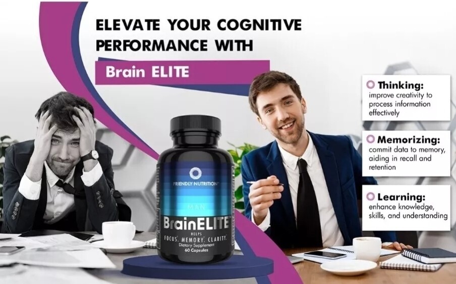 Brain Supplement For Focus, Memory, Clarity Men's Health 300 Veggie ...