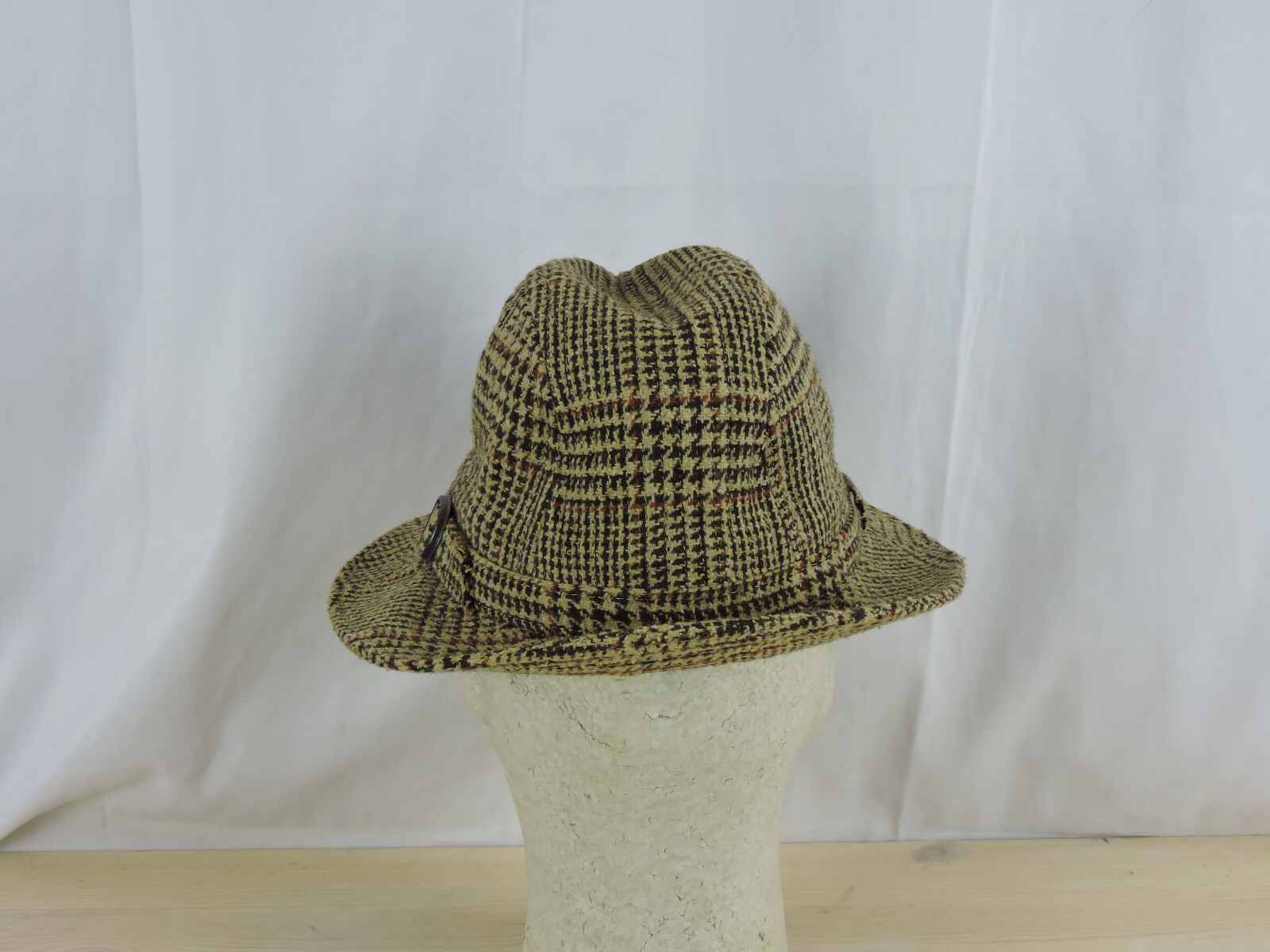 Vintage Irish Crushable by Du Pont Fedora Hat Cap Size Small 6 3/4 Tan ...