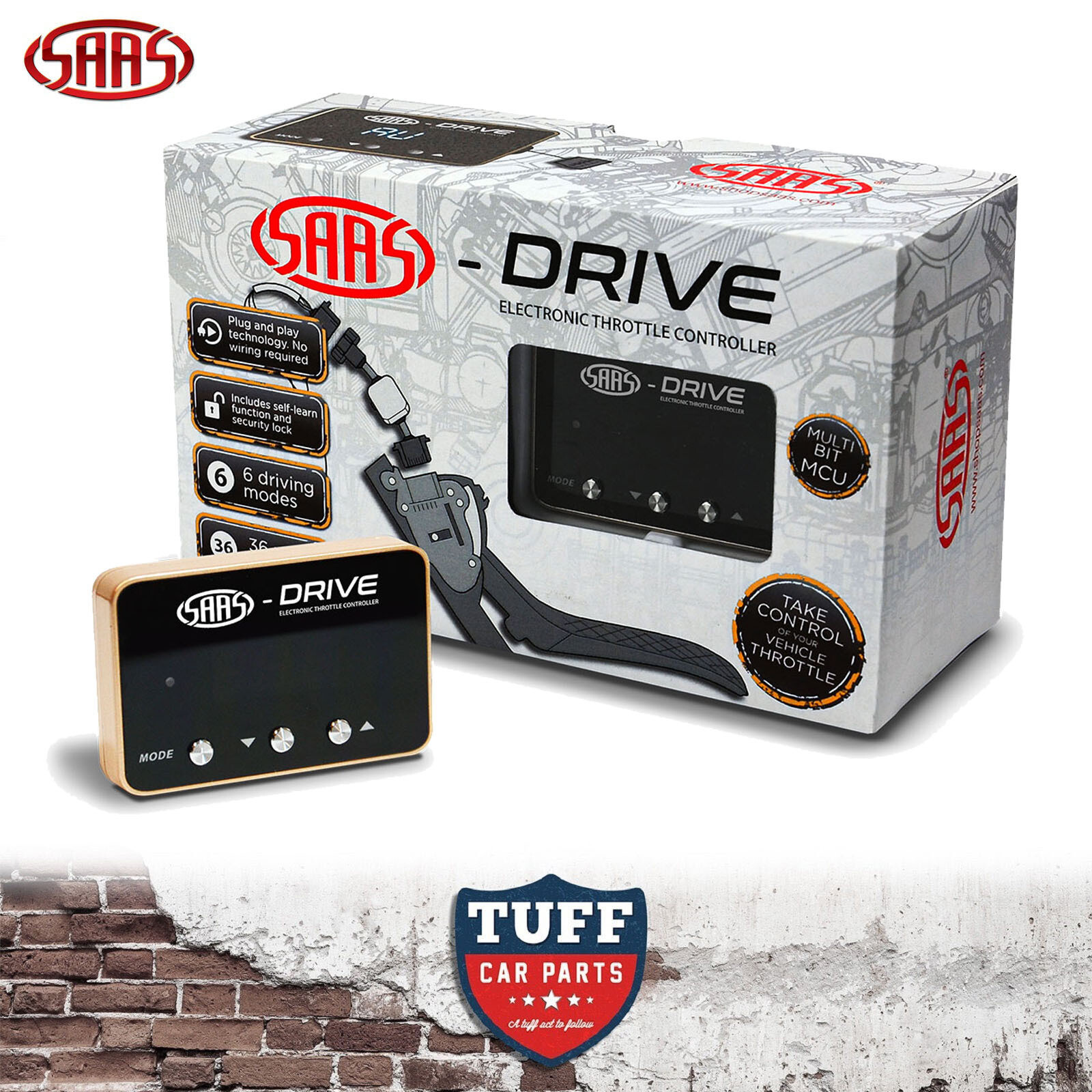 SAAS-Drive 6 Mode Throttle Controller SDrive For Land Rover Discovery 4 ...