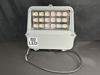 Current Evolve EFM10201565730 LED Floodlight Gray 80 LED New Open Box ...